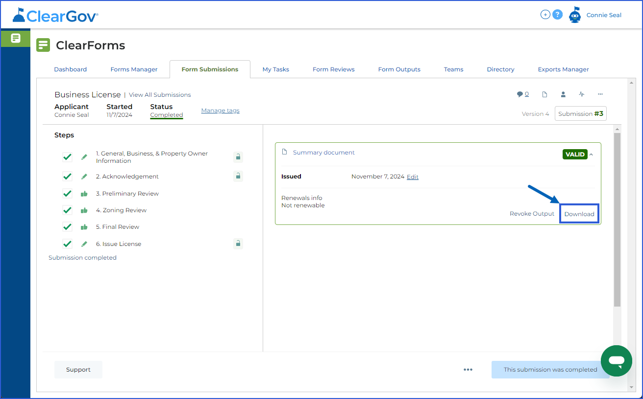 Outputs and Custom PDFs – ClearGov Support Center
